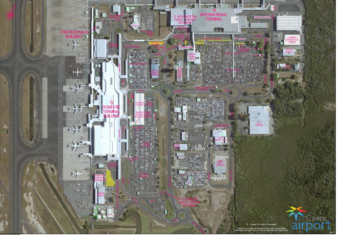 Maps » Cairns Airport
